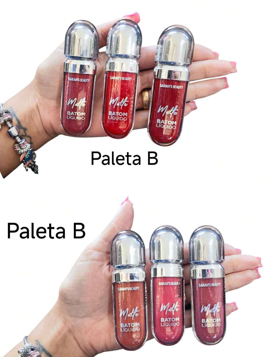 Batom Líquido Efeito Matte Sarah's Beauty | SHEIN Brasil