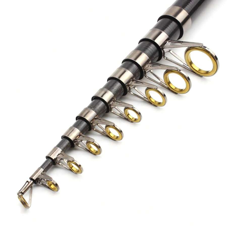 1 Piece 1.8m 2.1m 2.4m 2.7m 3.0m Portable MNINI Spinning Rod Carbon ...