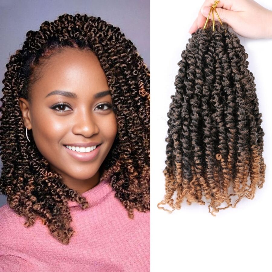 Passion Twist Hair 10 Inch Passion Twist Crochet Hair Crochet Hair For Women Passion Twist