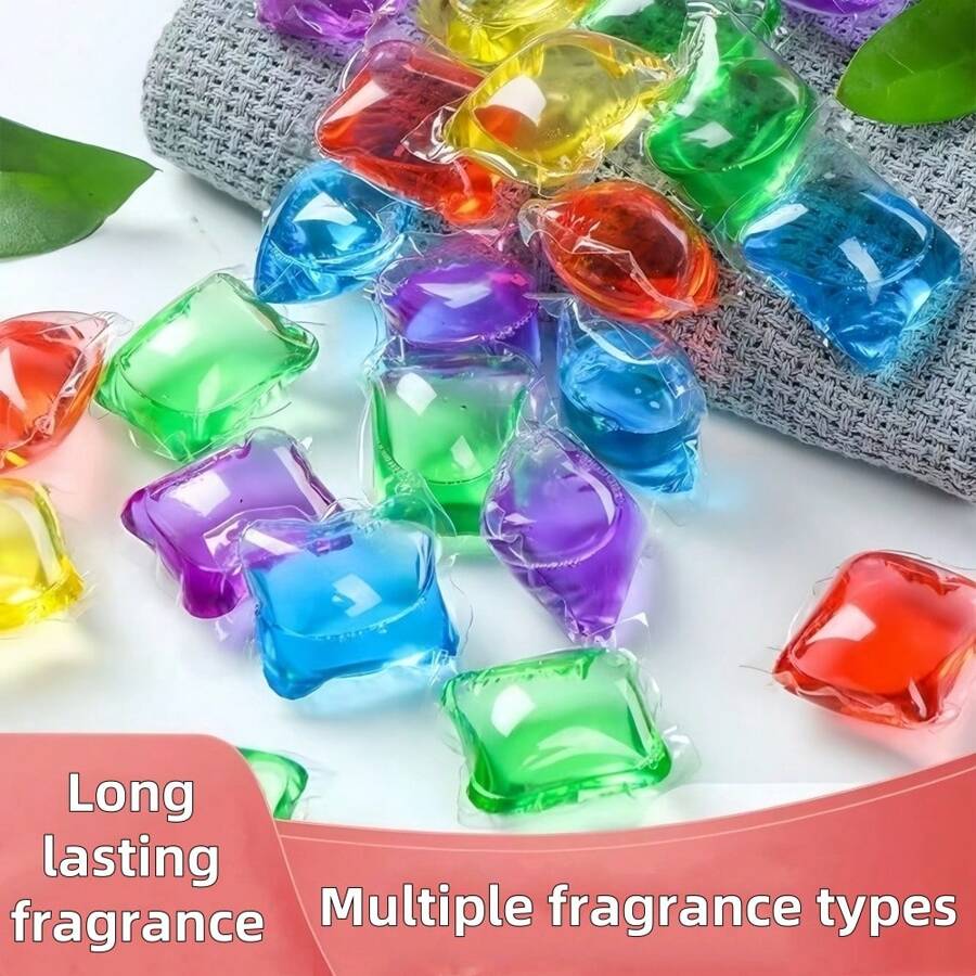 50pcs Concentrated Laundry Pearls, Fragrant Pearls, Laundry Detergent ...