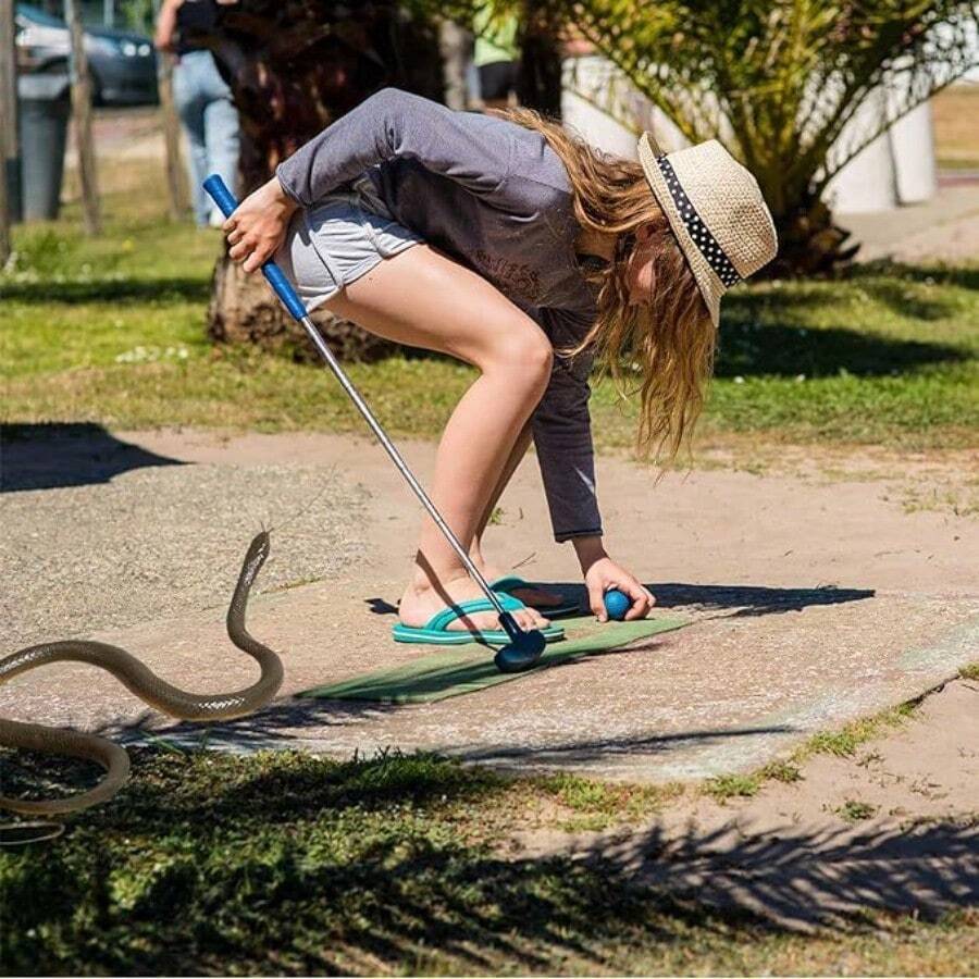 Snake Prank With String Clip, Realistic Fake Snake Gag Scare Prop for ...