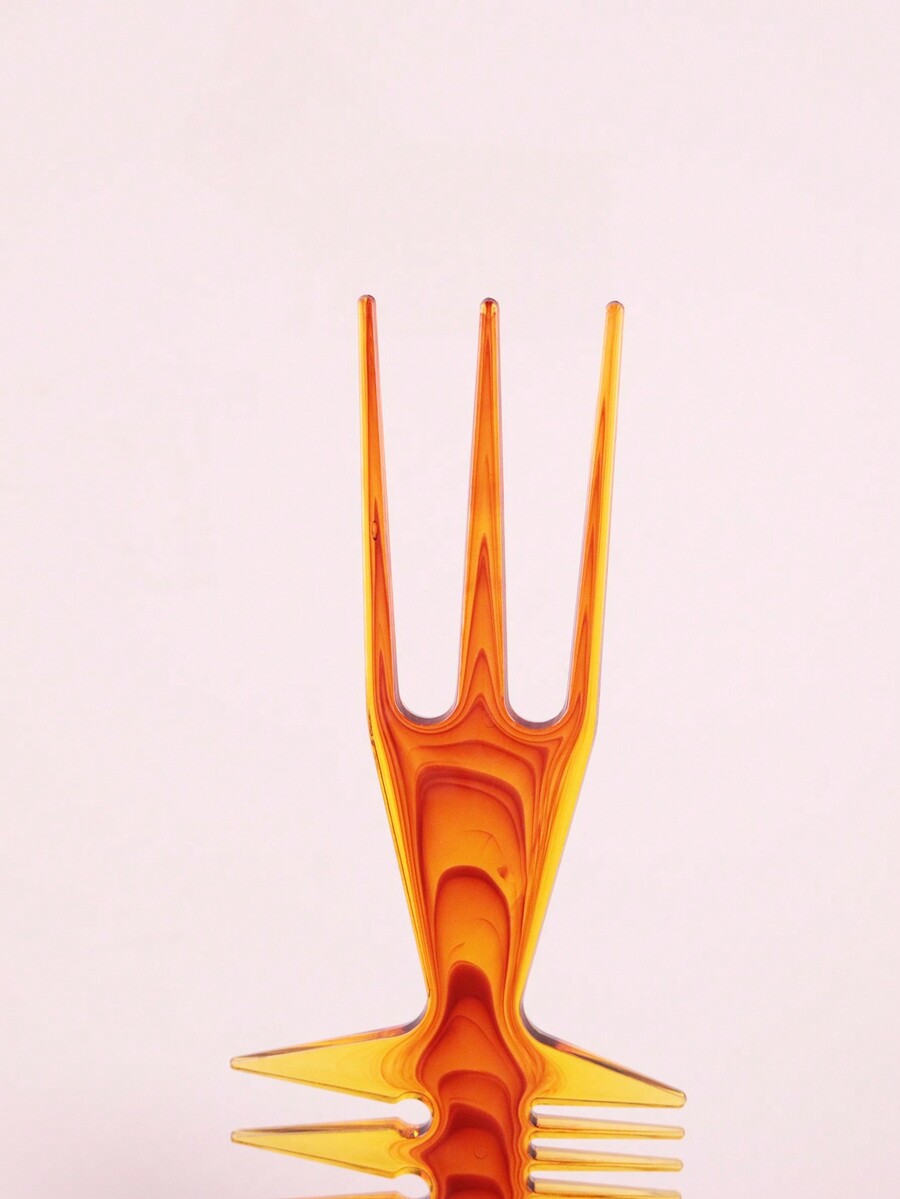 Fishtail Bone Shaped Diagonal Back Comb Three In One African American ...