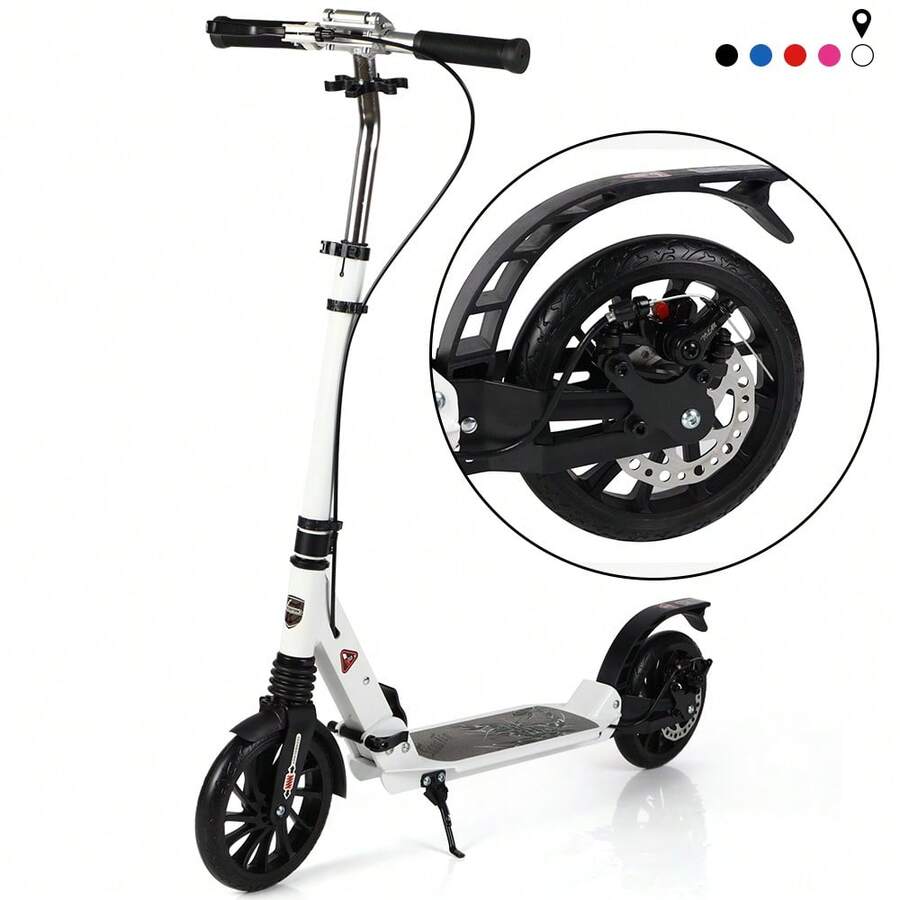 2 Wheels Kick Scooter For Teens And Adults. Commuter Adult Scooters ...