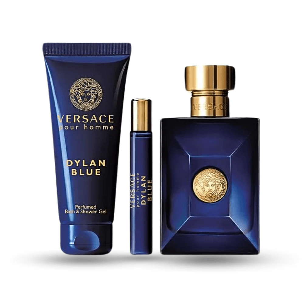 Versace Versace Pour Homme Dylan Blue By Versace Cologne For Men 3 Pc ...