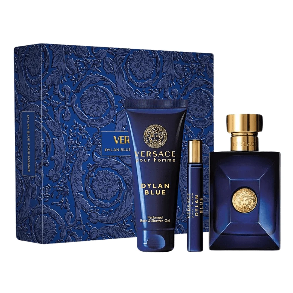 Versace Versace Pour Homme Dylan Blue By Versace Cologne For Men 3 Pc ...