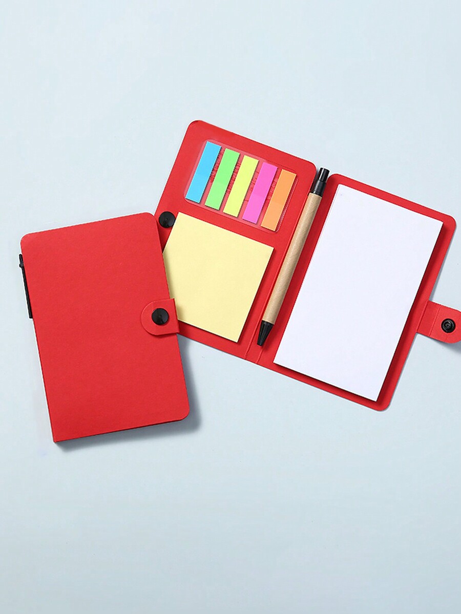 Simple Transparent Various Sticky Notes Button-Type Kraft Paper ...