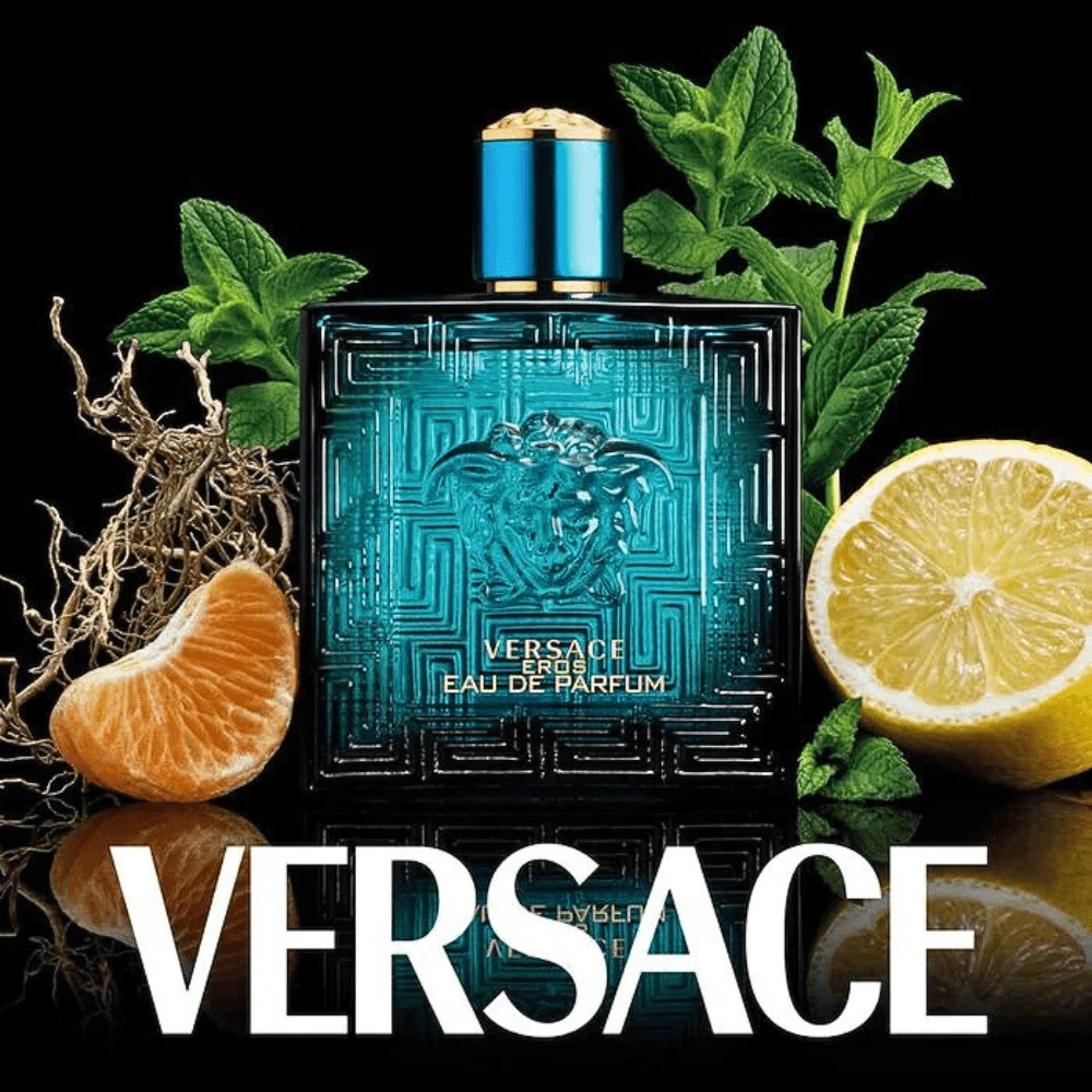 Versace Eros Eau De Parfum By Versace Cologne For Men 3-Pc Gift Set Sweet-Citrusy Fragrance Set ...