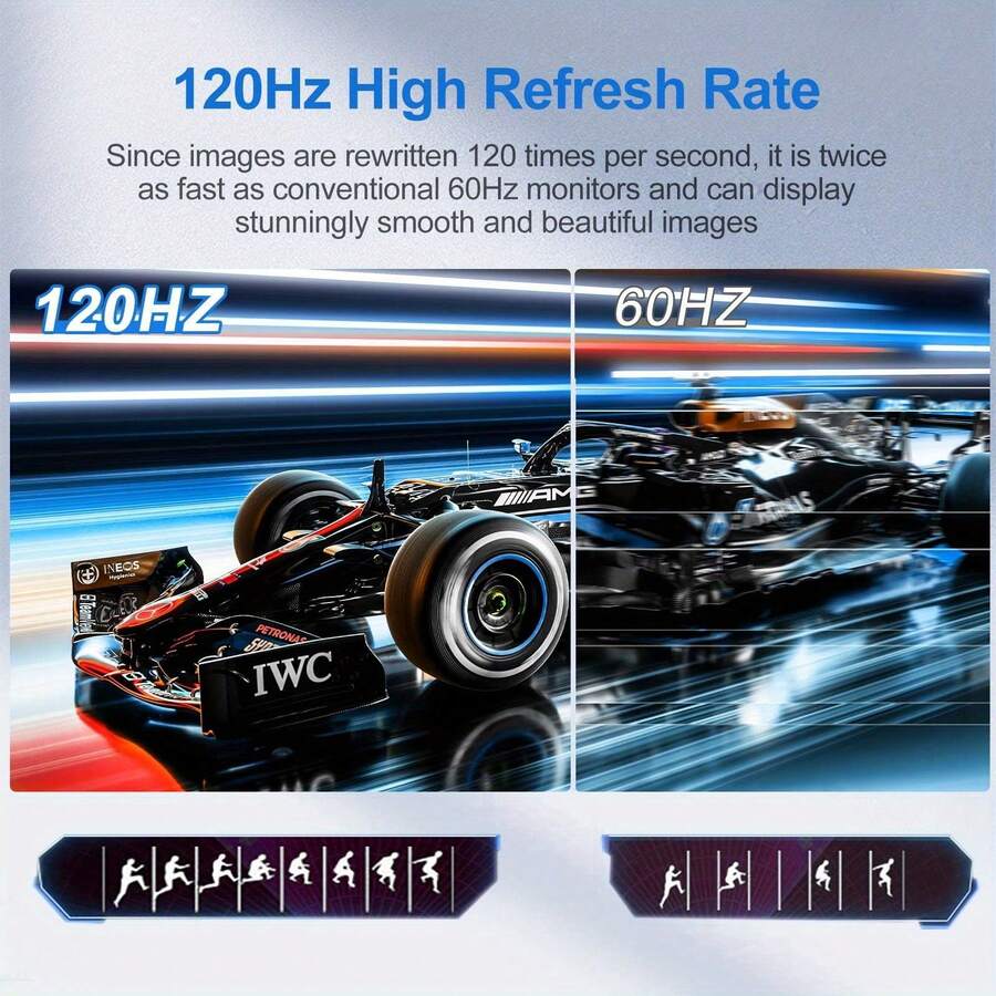 Portable Monitor Touchscreen, 18.5 Inch FHD 120HZ Gaming Monitor ...