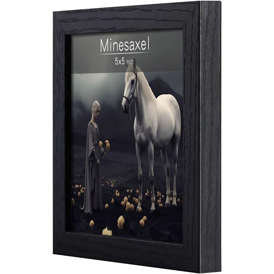 9 Pcs 5x5 Square Picture Frames, Gallery Wall Frame Set In Black, 5 X 5 ...