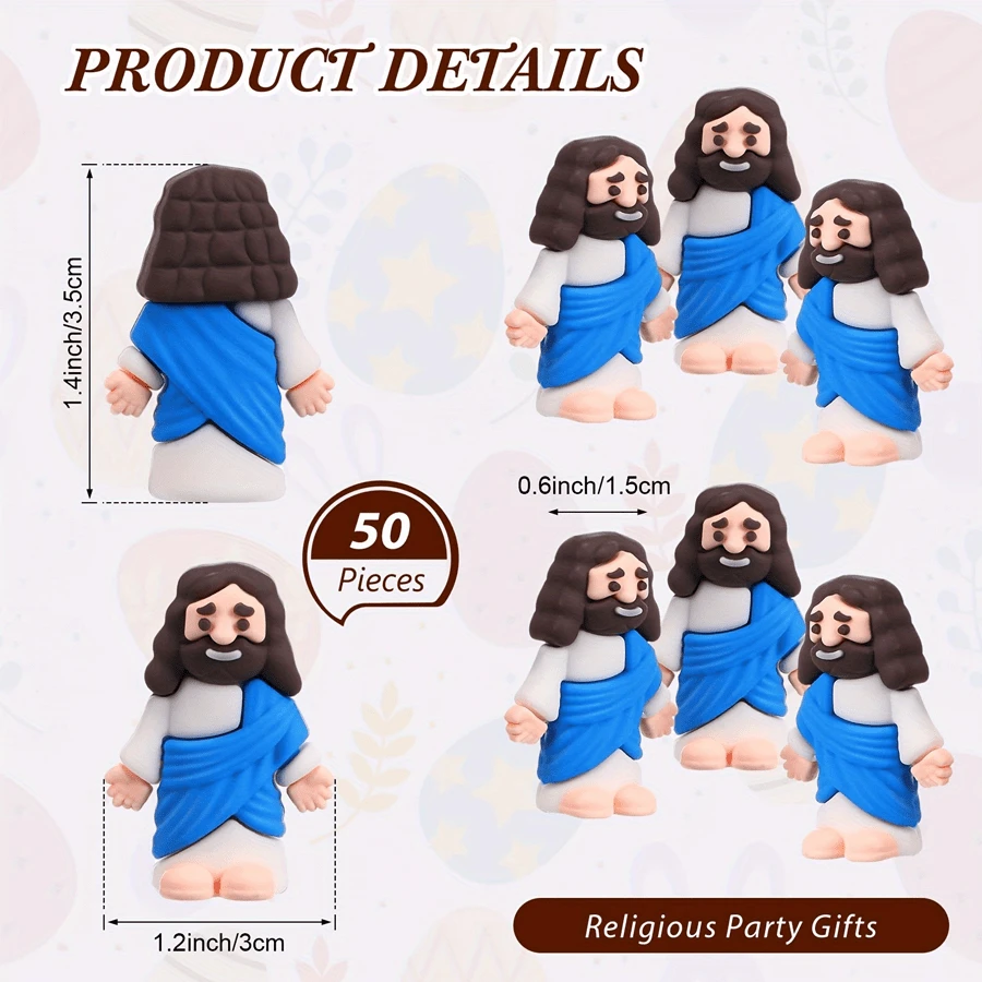 Mini Jesus Figures Original Design Jesus Toys Little Jesus Figures To ...