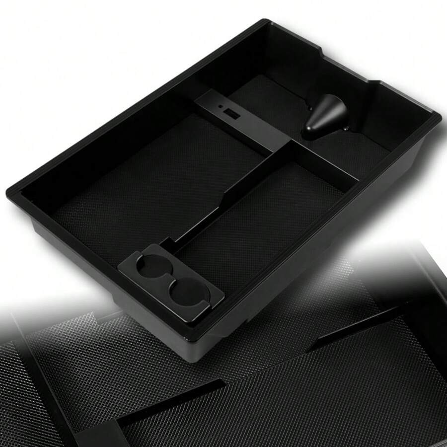 For 2009 - 2018 Dodge Ram 1500 Console Organizer Armrest Storage Box ...