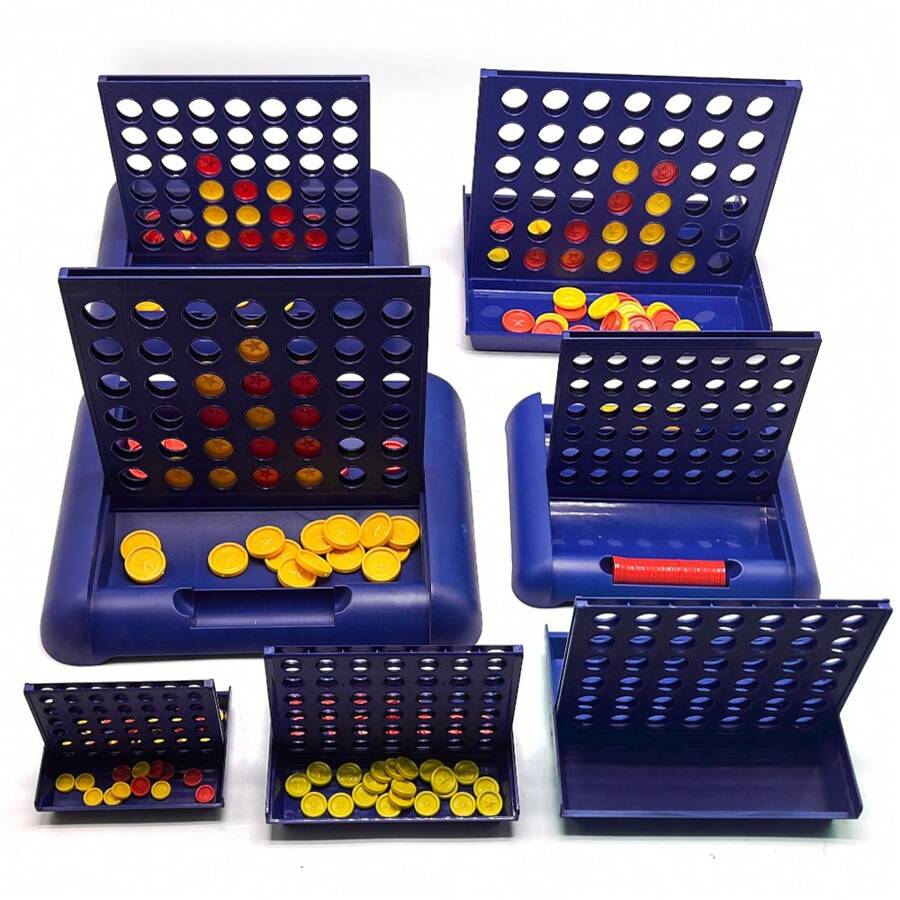 Foldable Connect 4 In A Line Board Game Classic Party Bingo Chess ...