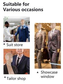 Mannequin Manikin Dress Form 73 Inch Full Male Body Realistic Mannequin ...