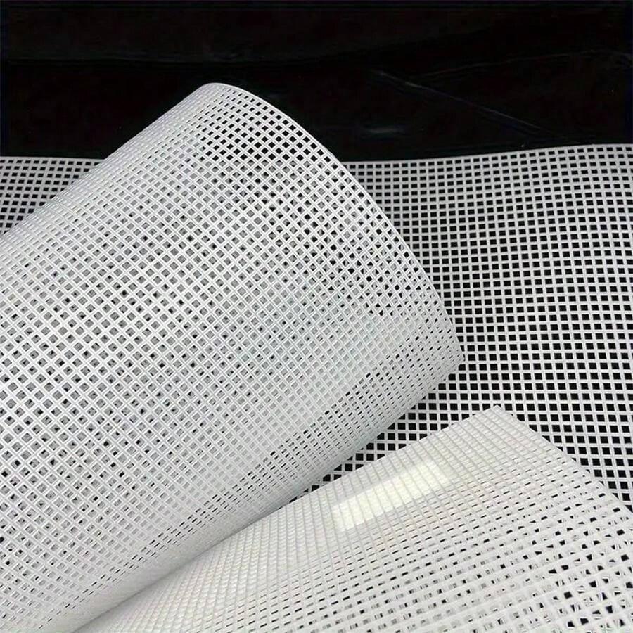 2pcs Square Plastic Grid Sheets, DIY Tote Bags Net Bottoms, Tissue Box ...