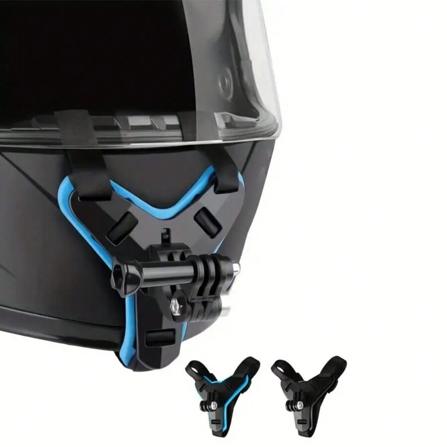 Motorcycle Helmet Strap Mount For GoPro Hero 11-7, DJI Osmo Action, And ...
