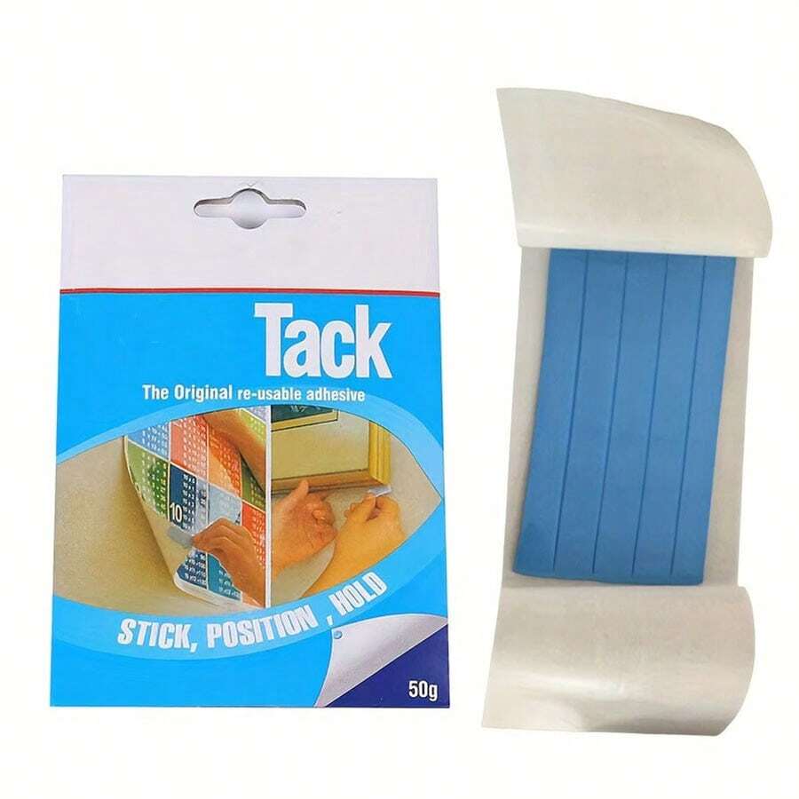1set 50g/75g Sticky Tack Reusable Adhesive Clay - Removable, Wall Safe ...