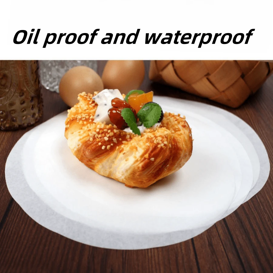 Round Barbecue Paper, Grease-Absorbing Paper For Roast, Round Baking ...