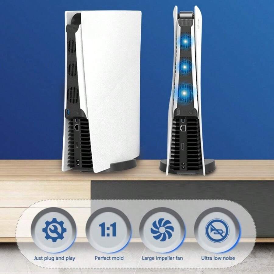 Cooling Accessories, Horizontal Cooling Fan Compatible With Upgraded ...