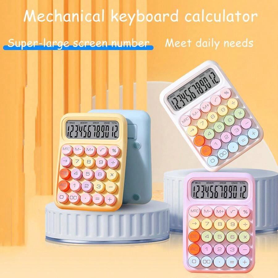 1 Dopamine Mechanical Keyboard Desktop Calculator, High-Quality Office ...