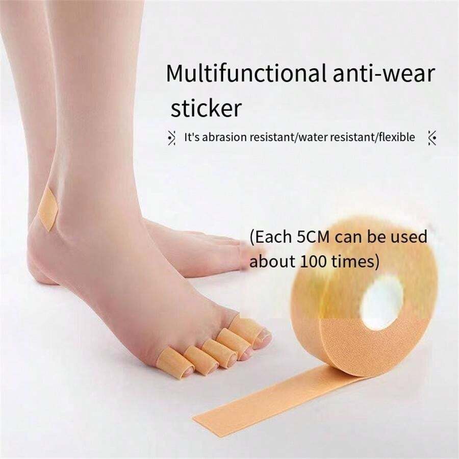 High Adhesive Gel Heel Cushions, Foot Blister Bandage Tapes, Breathable ...