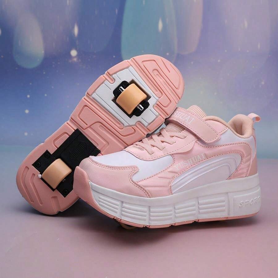 Patines de ruedas para mujeres con ruedas duales desmontables, zapatos ...