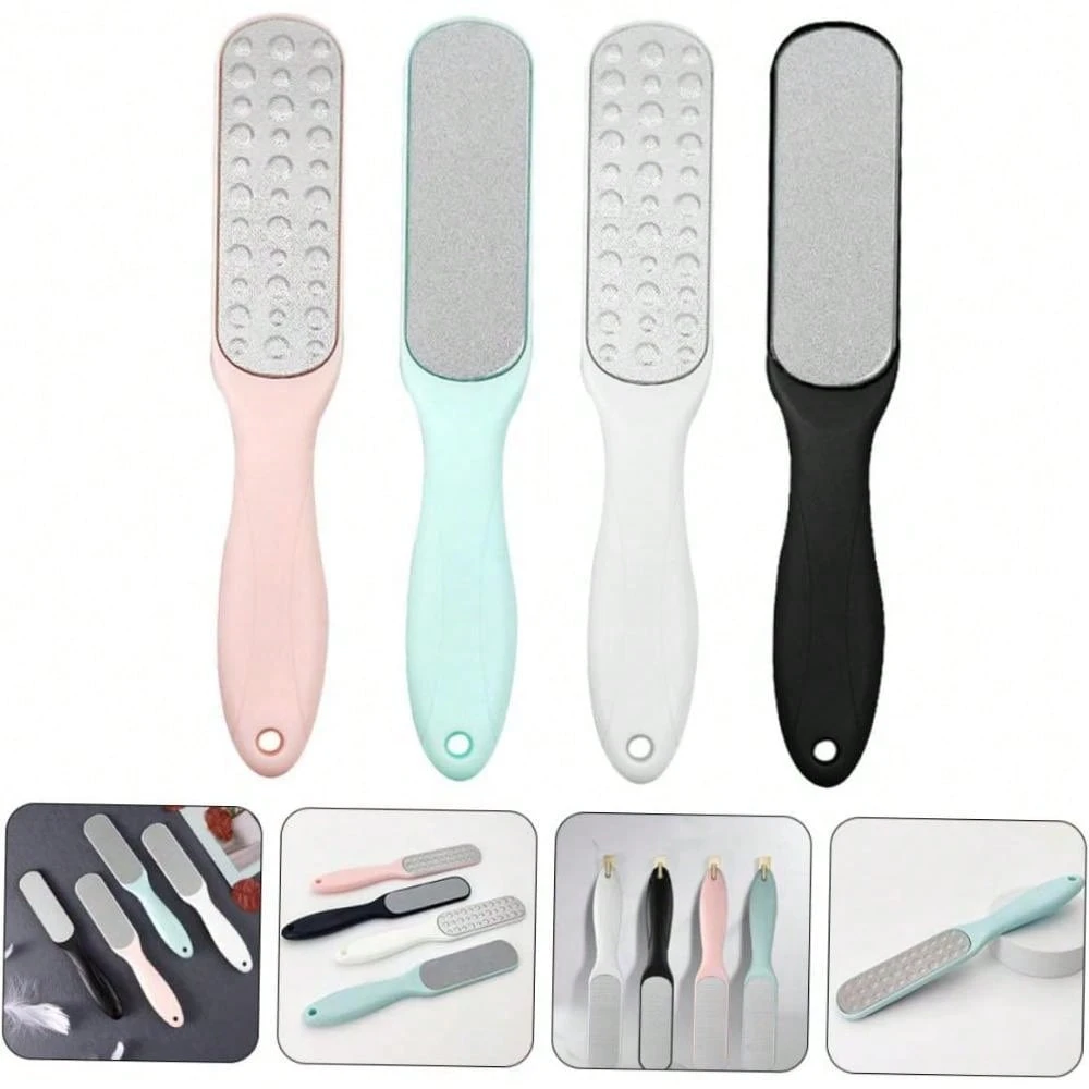 1 Double-Sided Foot File Remover Stainless Steel Heel File Dead Skin ...