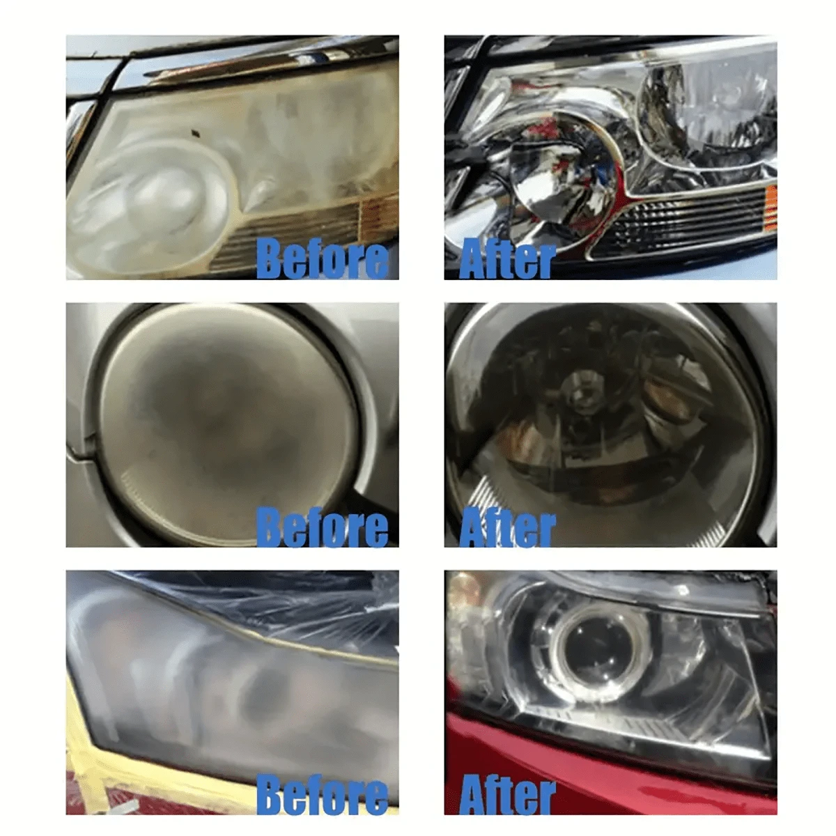 Car Headlight Restoration Fluid Automotive Headlight Oxidation ...