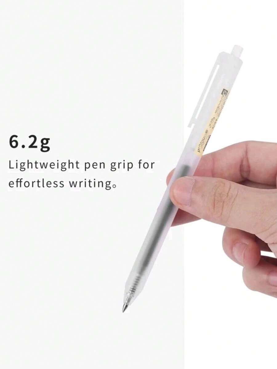 2/5/10 Pcs/Set Of Neutral Pen Set, Simple Push Type Neutral Pen, 0.5mm ...