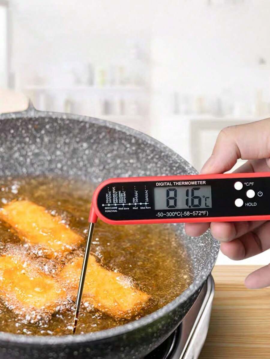 Instant Read Meat Thermometer For Grill And Cooking. Best Waterproof ...