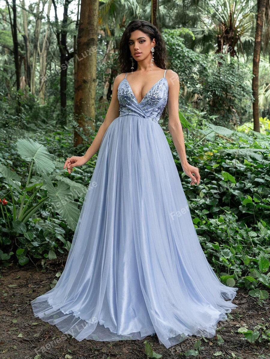 Women Formal And Evening Dresses Elegant Prom Wedding Guest Gown For Graduation Dinner Shein