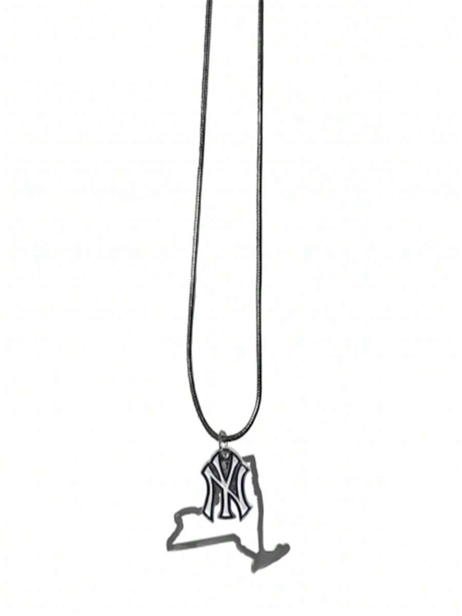 MLB New York Yankees State Charm Necklace | SHEIN USA