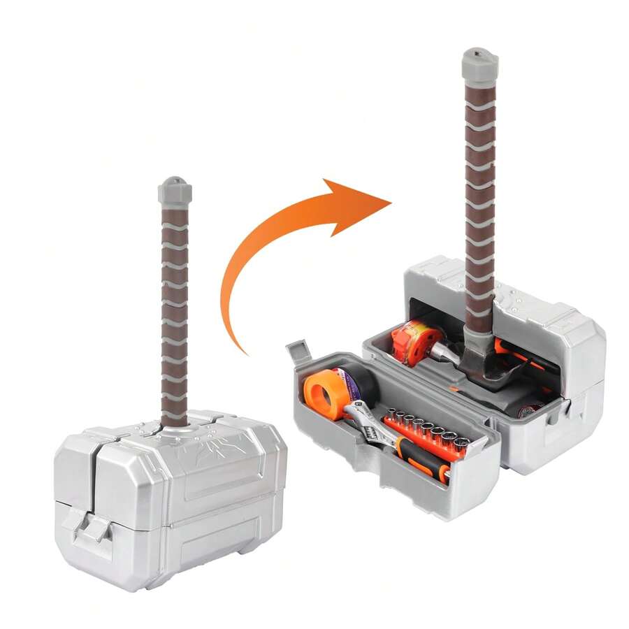 Thor Hammer Tool Box Multifunctional Thors Hammer Toolbox Novelty Home ...