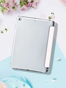 1 reiner weißer Hülle kompatibel mit iPad 10.2 Zoll 2021/2020 (iPad 9 ...