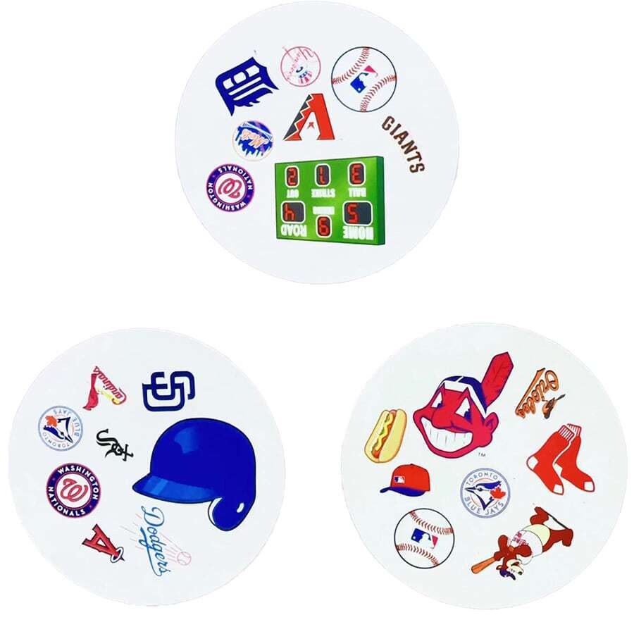 DOBBLE Dobble Matching Symbols Card Game(Baseball) | Fast-Paced Symbol ...