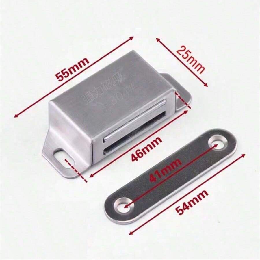 Stainless Steel Cabinet Magnet, Strong Magnetic Catch For Cupboard ...