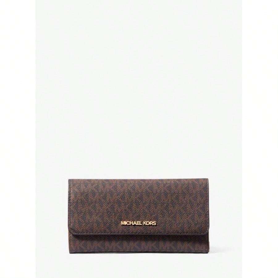 Michael Kors Michael_kors | Jet Set Large Logo Trifold Wet | | Long ...