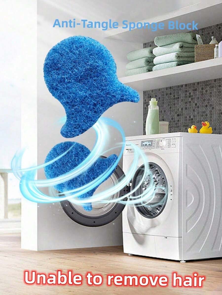 Pet Sponge Cleaning Washing Cubes, Reusable Home Cleaning Sponges, Anti ...