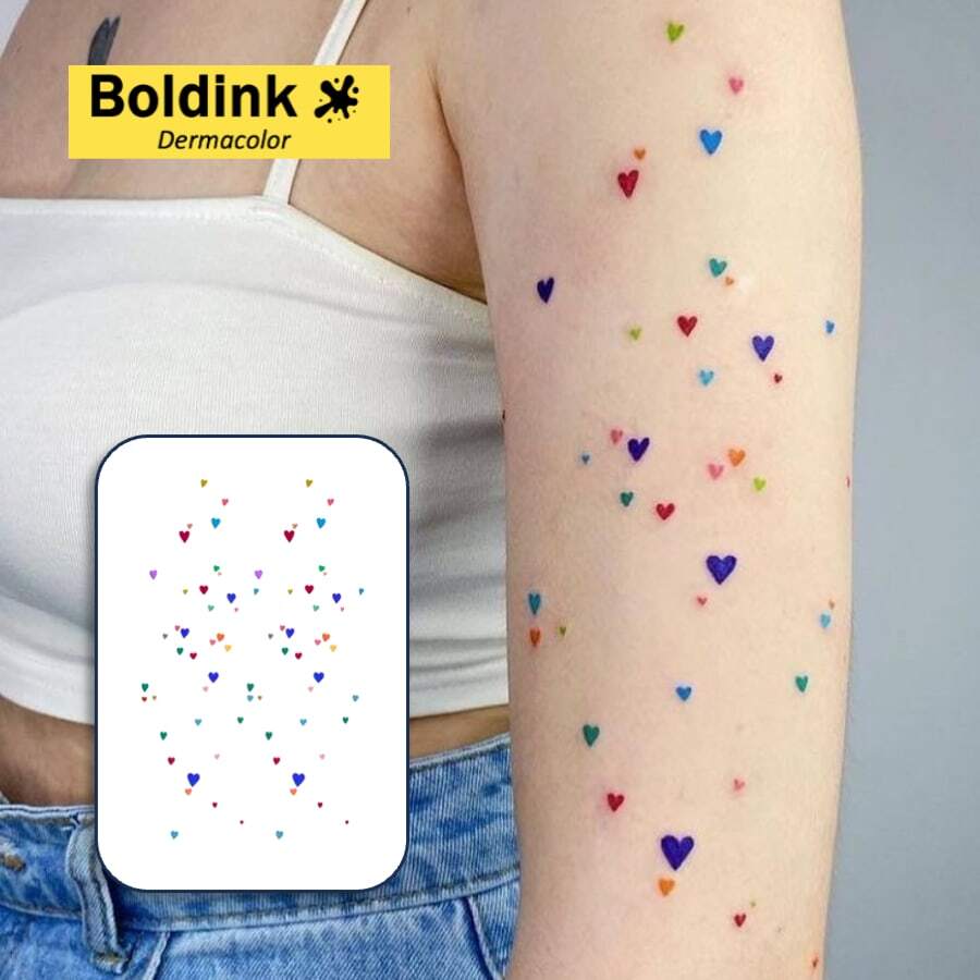 1 Kit Temporary Tattoos, Fake Tattoos, Waterproof, Authentic Tattoo ...