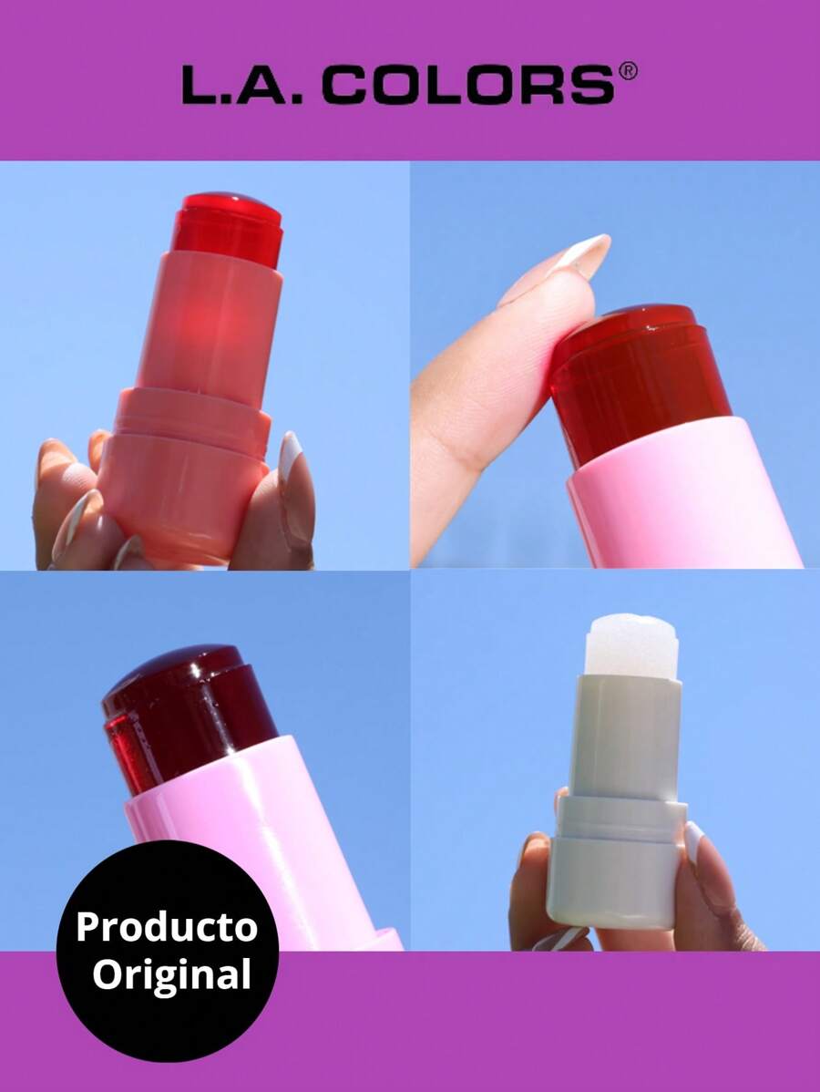 Rubor Jelly Cool Tinted Blush y Glitter Sticks Para Labios y Mejillas ...