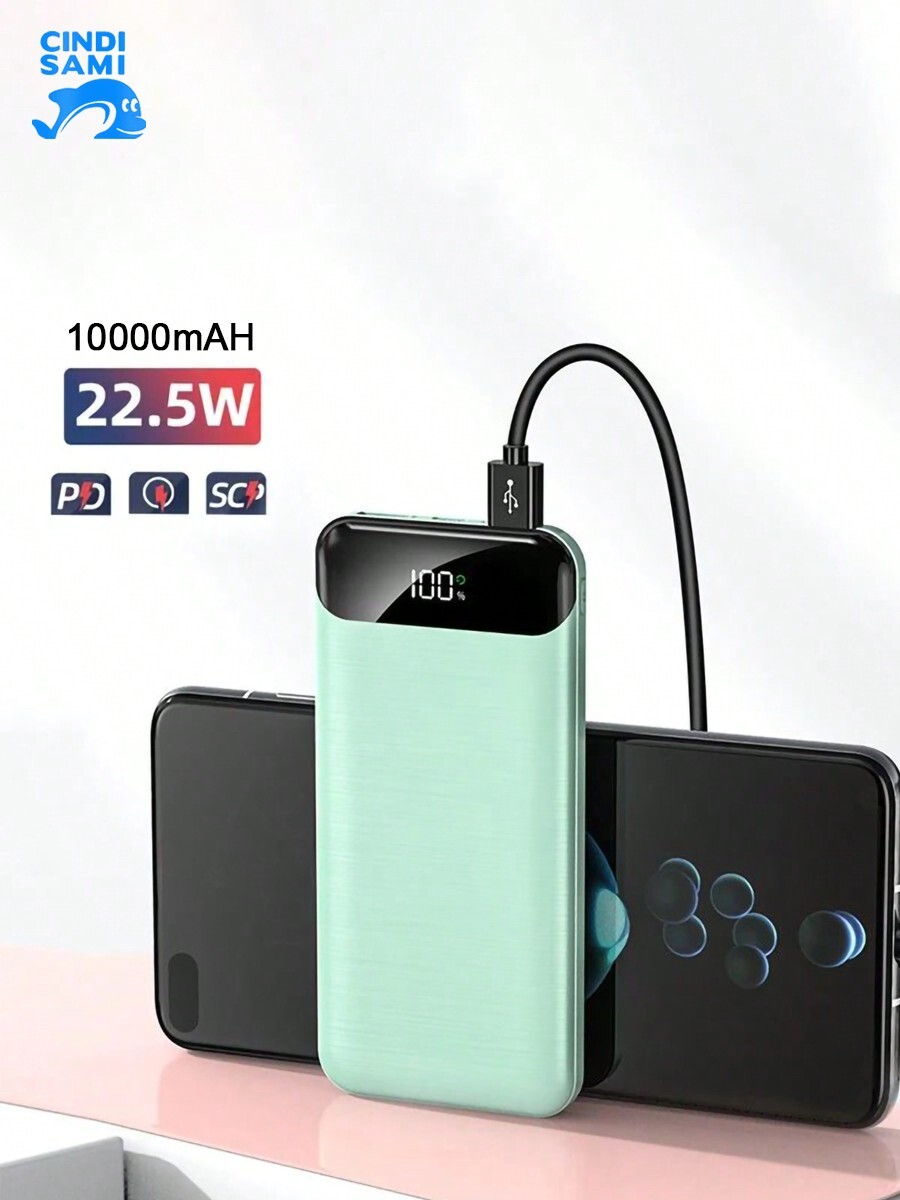 Built-In 20000 MAh Power Bank, HD Power Display, Built-In Four-Wire ...