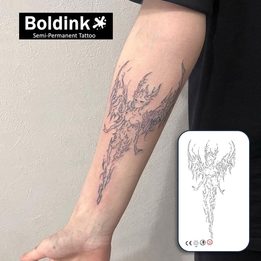 1 Kit Revolutionary Technology Tattoos, Semi-Permanent Tattoos ...