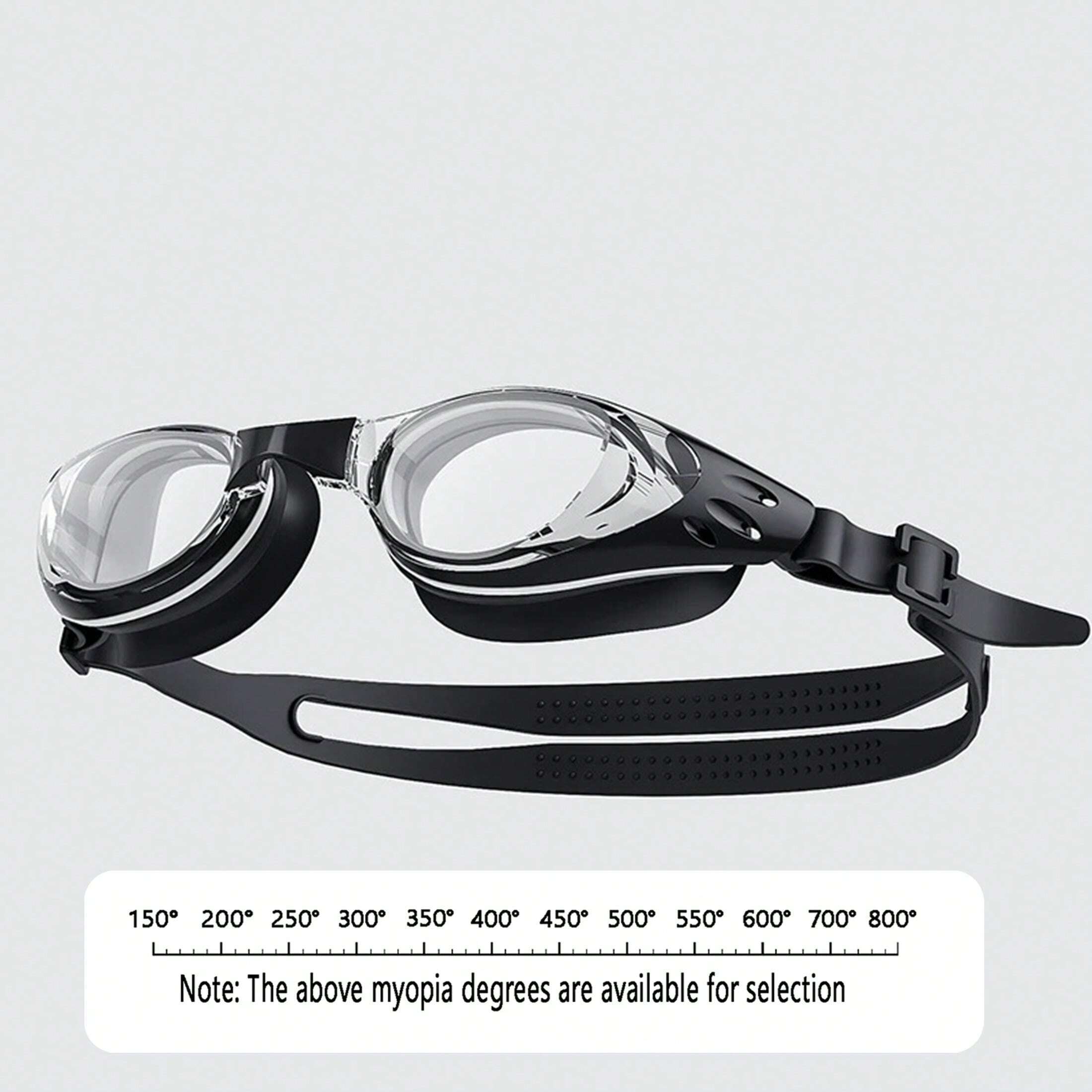 Prescription Swimming Goggles, Anti-Fog, Waterproof, Nearsighted, For ...