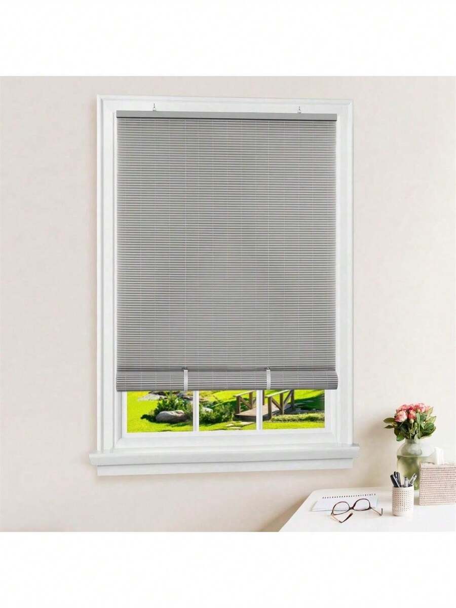 36 X 72 In. Cordless Solstice Vinyl Roll-Up Blind, Gray | Mode en ligne ...
