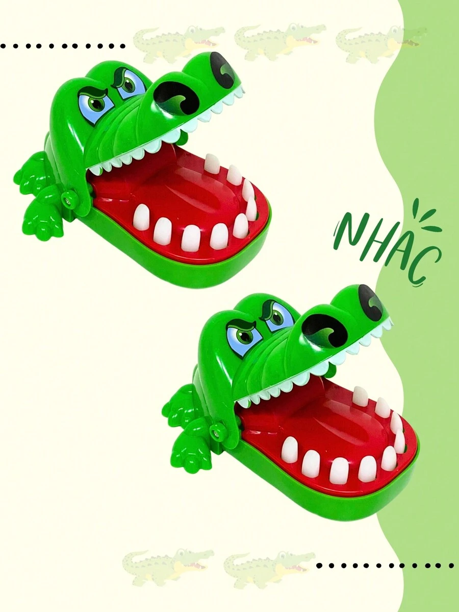 Crocodile Dentist Toy Alligator Bites Finger Kids Bite Funny Mouth Game ...