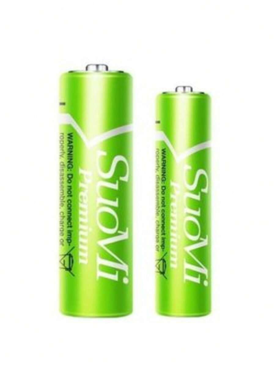 12 1.5vAA Carbon Batteries Packed In Blister AAA Rechargeable Stick ...