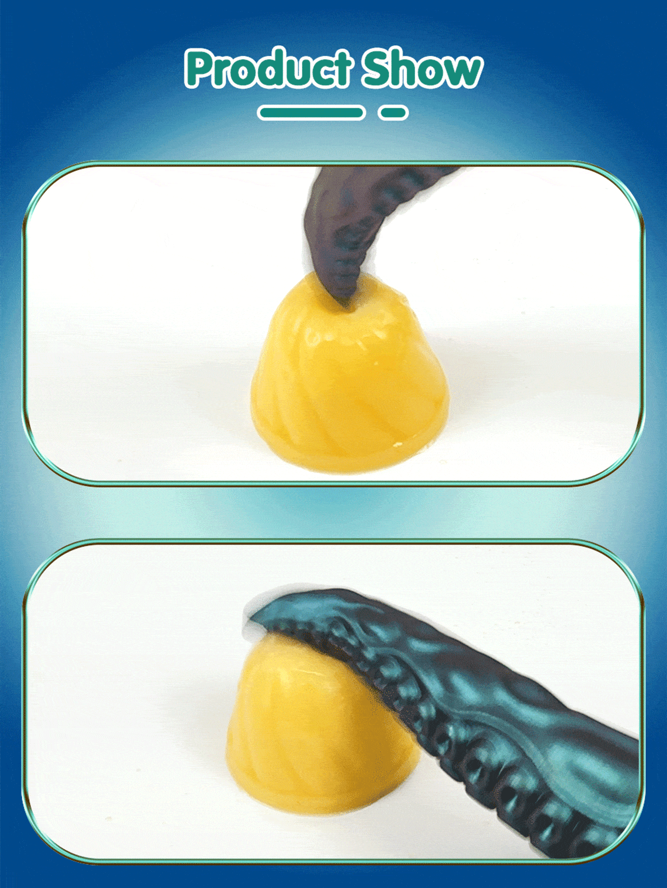 Vibrator Female, Vibrating Realistic Monster G-Spot Dildos - LED ...