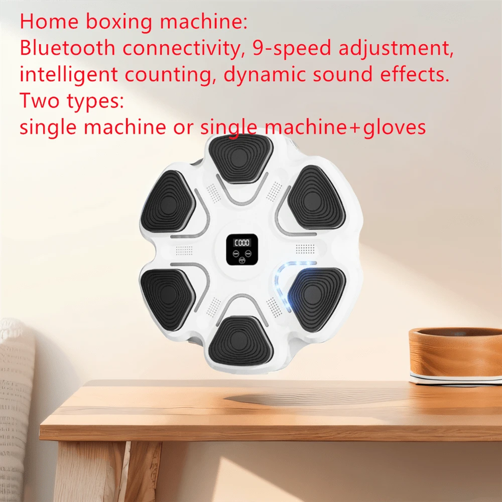 Machine de boxe musicale intelligente, coussin de boxe électronique ...
