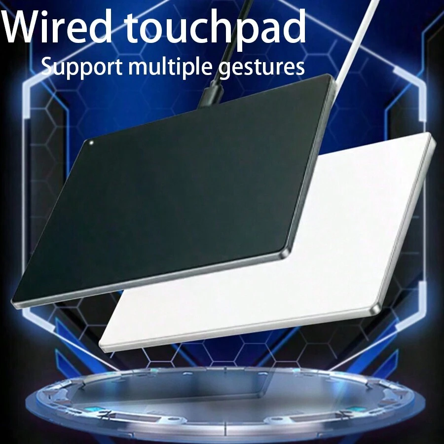 JOMAA Touchpad con cable con gestos multi-táctiles, compatible con ...