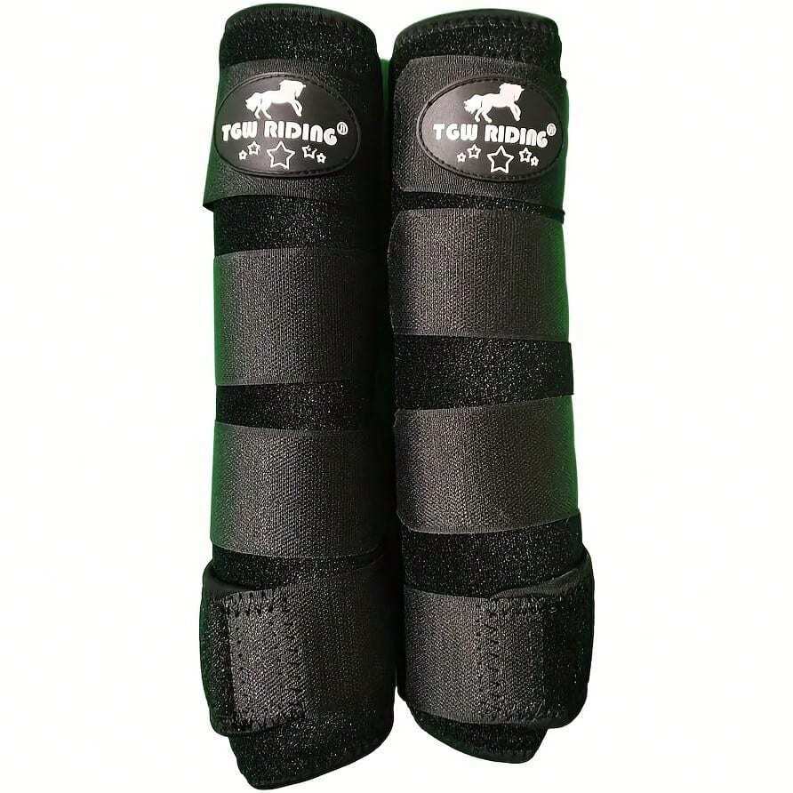 1 Pair Horse Sport Medicine Front Shock-Absorbing Boots, All-Round ...