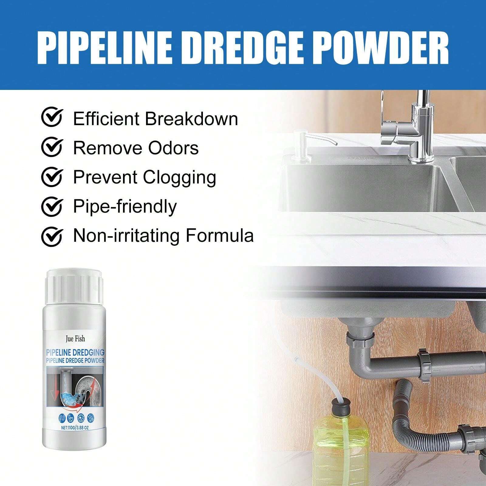 Strong Pipe Dredge Agent Dredge Pipe Strong Dissolving Dredge Agent ...